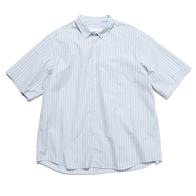 SOPHNET条纹休闲短袖衬衫25SS