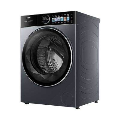 海尔云溪4.0滚筒洗衣机10/12kg全自动家用敲敲洗洗烘一体超薄61C2