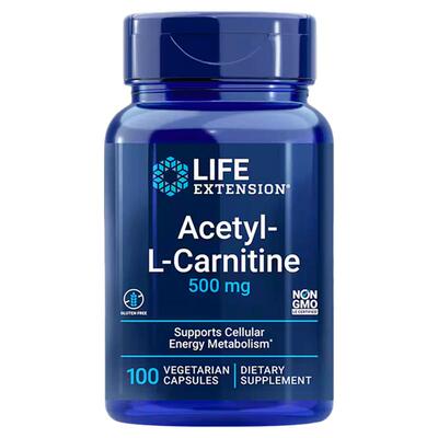 美国原装Life Extension乙酰左旋肉碱优化复合Acetyl L-Carnitine