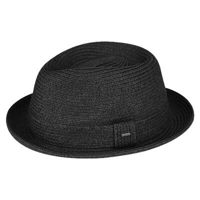 遮阳帽绅士风卷边礼帽
