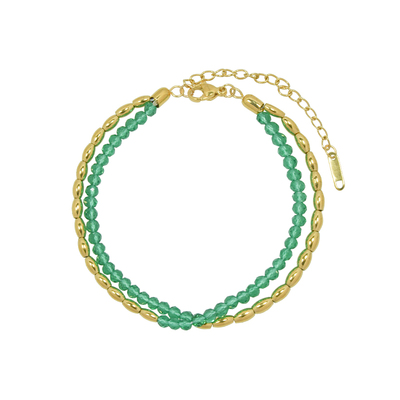 USITE撞色叠戴手链辛芷蕾同款