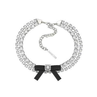 YVMIN尤目蝴蝶结宝石项链