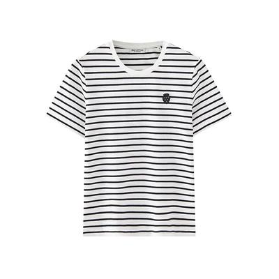 【自营】Marc O'Polo条纹&纯色同版型草莓刺绣宽松透气短袖T恤女