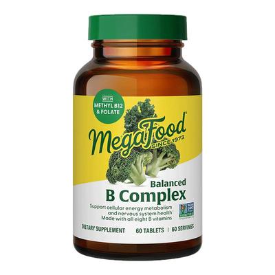 Megafood活性维生素B成人补vbB族