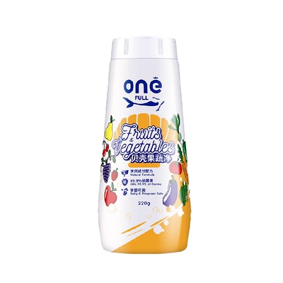 ONEFULL贝壳果蔬净220g去农残