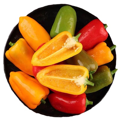 千牛优福水果彩椒甜椒辣椒生吃菜