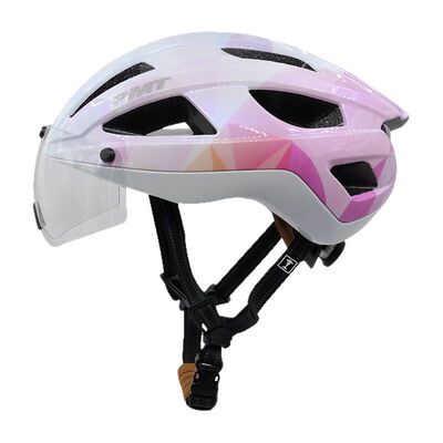 PMT公路车骑行头盔磁吸变色镜片