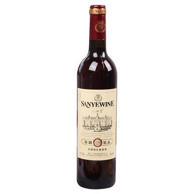 女士半甜型红珊叶赤霞珠红葡萄酒