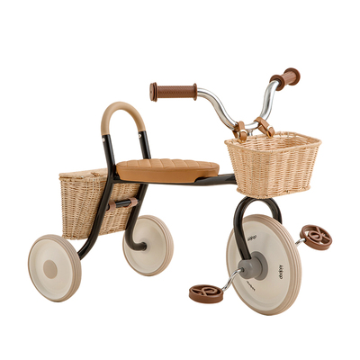 kidpop儿童三轮车脚踏车1-4岁可推可骑可滑遛娃神器宝宝学步车