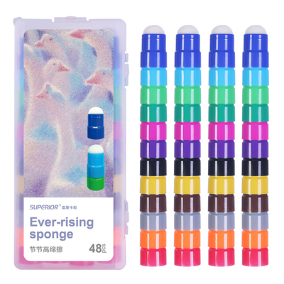 秀普富莱卡勒节节高绵擦涂抹上色