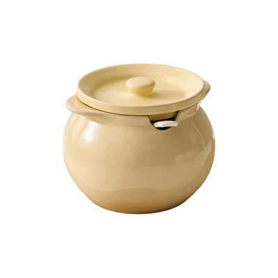 猪油罐家用耐高温陶瓷荤油油罐厨房辣椒油罐子油泼辣子专用调料罐