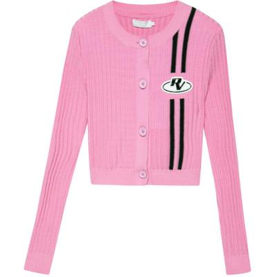 REVAN芮范设计师款甜酷风两件套毛衣开