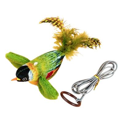 猫玩具仿真小鸟发声自嗨解闷神器