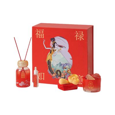上影元品丨艾玛莫莉葫芦兄弟蛇精福禄如意香薰套装家用生日礼物