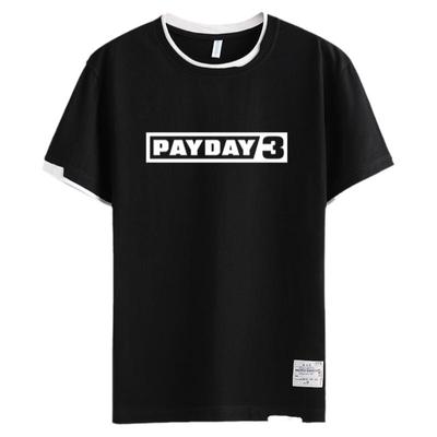 收获日3达拉斯payday拼接T恤