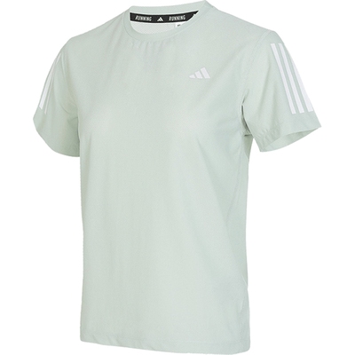 滔搏adidas阿迪达斯女子运动休闲短袖T恤IN1593