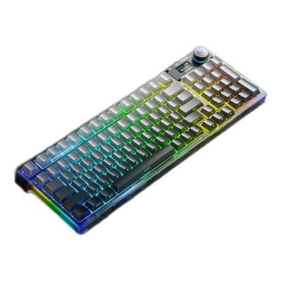 狼蛛F98PRO机械键盘无线键盘