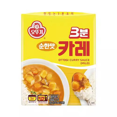 韩国原装进口不倒翁3分钟咖喱