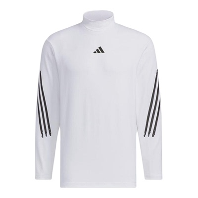 Adidas/阿迪达斯正品春秋男士透气简约运动立领休闲长袖T恤IT6873