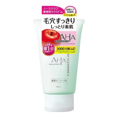 BCL日本AHA苹果洁面乳果酸角质护理温和清洁保湿卸妆洗面奶