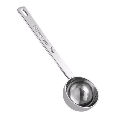 【食品级不锈钢】咖啡豆量勺长把