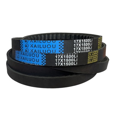 凯洛三角带B型橡胶传动带齿形皮带17X1280Li/17X1295Li/17X1300Li