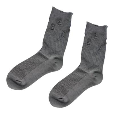 纯棉乞丐袜破洞袜子秋冬款堆堆袜