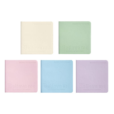 三年二班口袋方形笔记本可盖章