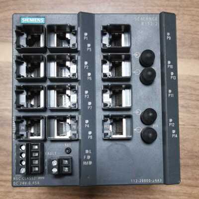 议价西门子X112-2以太网交换机模块6GK5112-2BB00-2AA3有轻微划痕