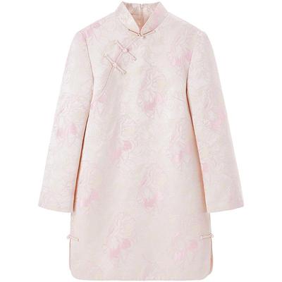 MissSixty新中式长袖盘扣旗袍