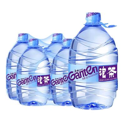 景田桶装天然泉水4.6L*2箱