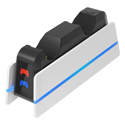 PS5游戏手柄座充电器灯条PlayStation5控制器底座手柄充电器双充