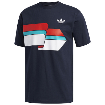 Adidas/阿迪达斯正品三叶草当季男子RIPPLE TEE圆领短T恤FM1548