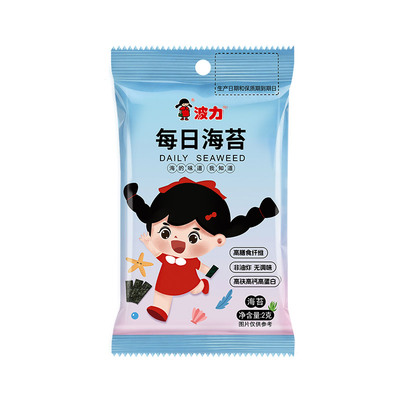 波力每日海苔2g/2.1g多包可选