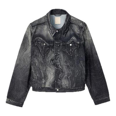 CAMPERLAB看步男女同款宽松时尚韩版短款牛仔外套复古夹克上衣