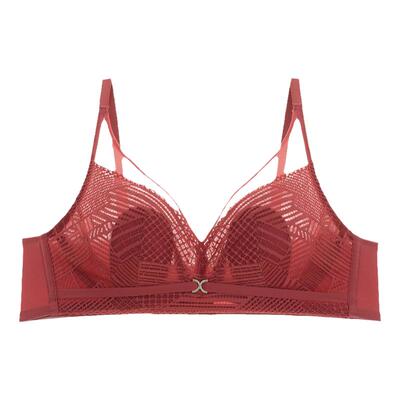 梧桐本色内衣蕾丝大胸显小