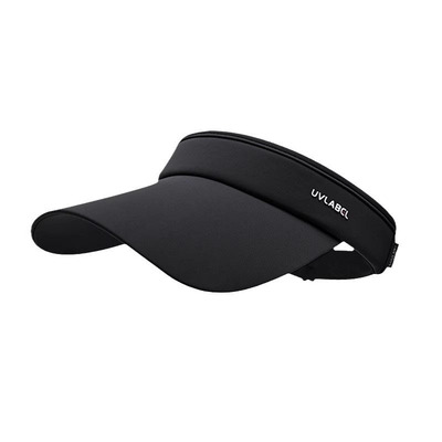 冰丝鸭舌帽夏季户外防晒防紫外线UV太阳帽百搭透气空顶遮阳帽男女