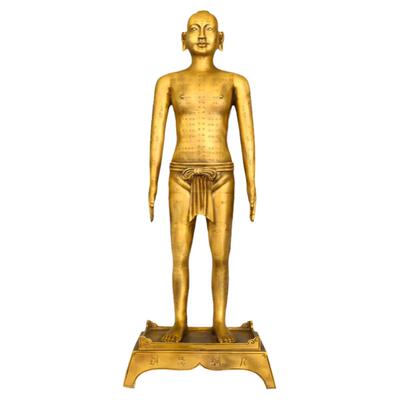 黄铜中式台面铸造摆件