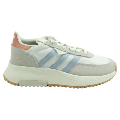 阿迪达斯大童鞋低帮休闲跑步鞋