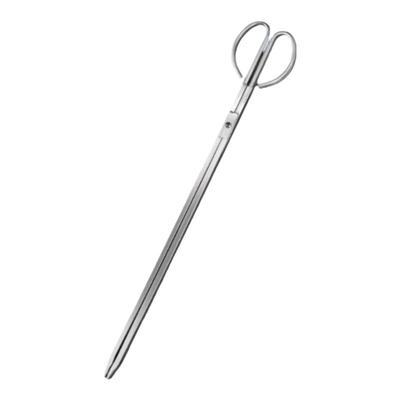 加粗火钳夹不锈钢碳夹子捡垃圾钳家用加厚厨房煤球长柄烤钳