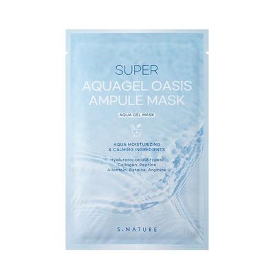 S.NATURE善自然水库啫喱绿洲精华面膜抗氧去黄气暗沉补水清洁面膜