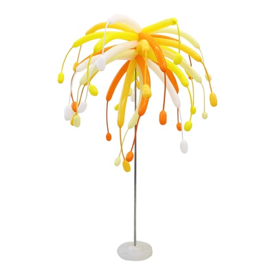 开学季典礼彩色长条烟花立柱教室