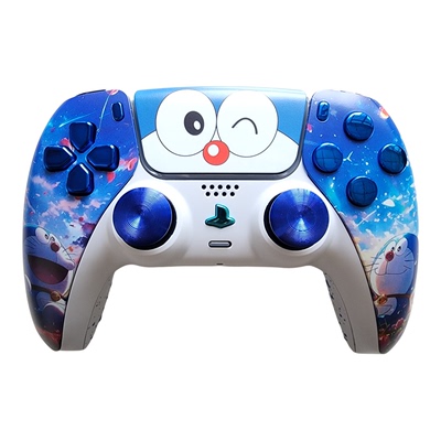 改装升级PS5游戏机手柄霍尔电磁摇杆TMR摇杆PS5原装手柄：哆啦A梦