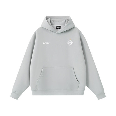 MIRACLEKILL SPORT球队五明治液态棉运动修身套头连帽卫衣男女款