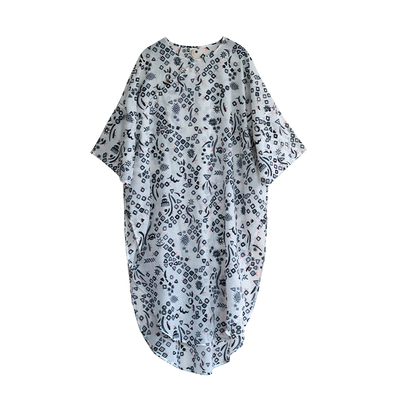 文艺复古改良旗袍长裙