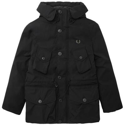 FREDPERRY连帽拉链外套帅气酷感