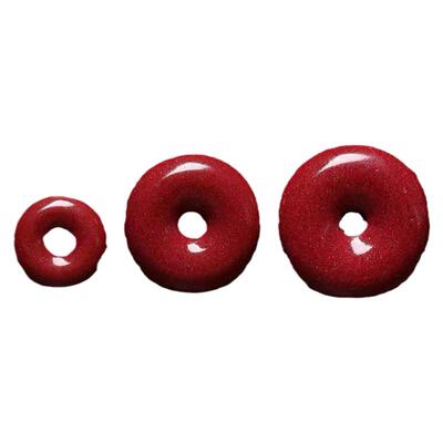 万山朱砂吊坠平安扣原矿石本命年