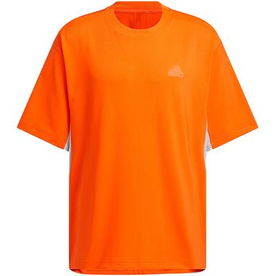 阿迪达斯男士简约透气短袖T恤