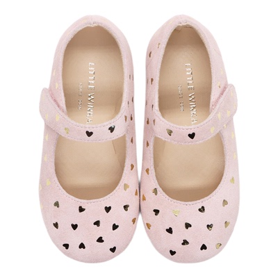Littlewinkaa爱心魔术贴公主鞋