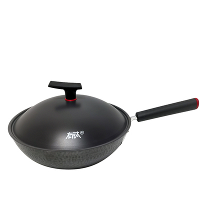 苏泊尔有钛铁不粘精铁无涂层炒锅